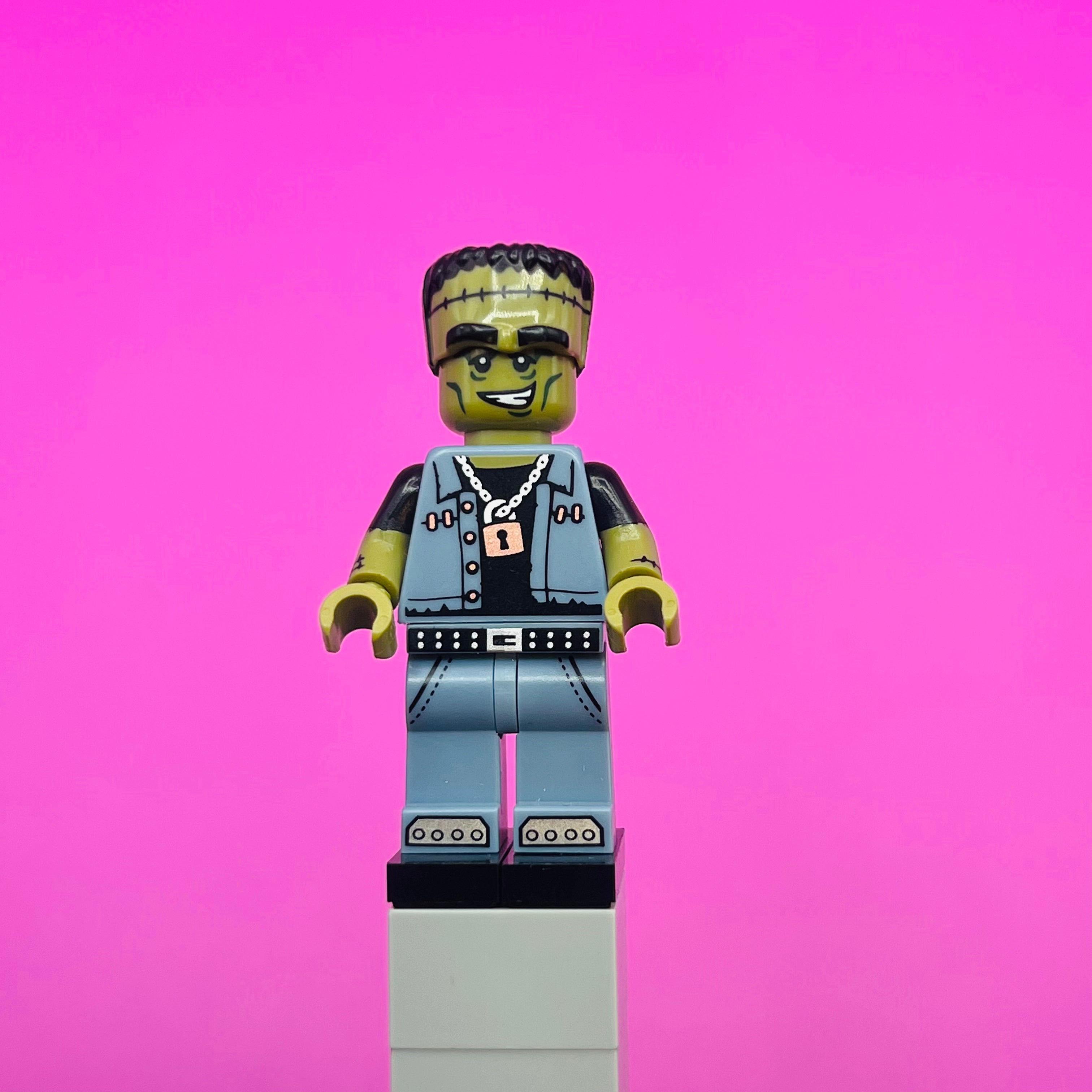 LEGO Minifigure Series Monster Rocker, Series 14 (Minifigure Only with ...