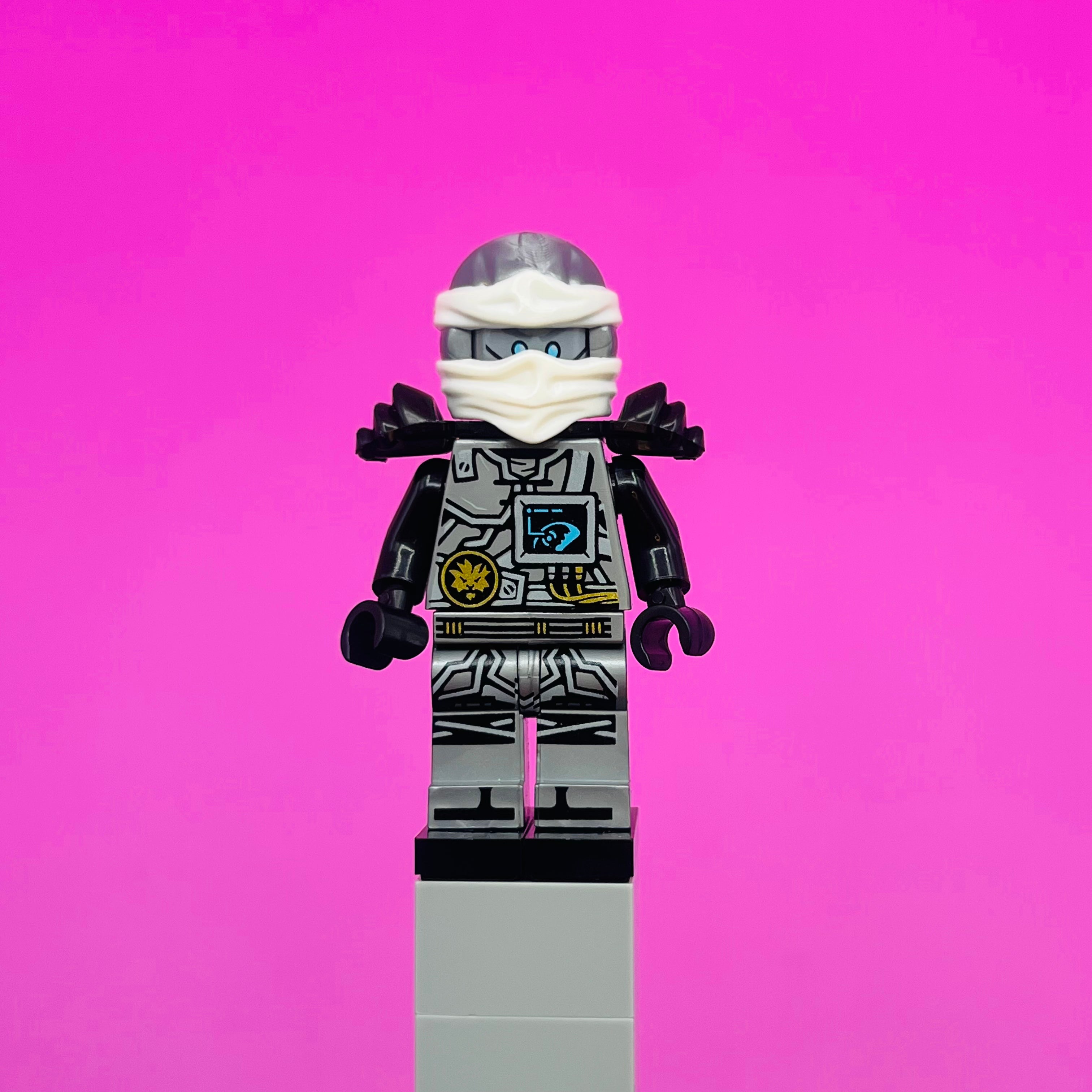 LEGO Ninjago Minifigure Zane - Hands of Time, Black Armor njo285 ...