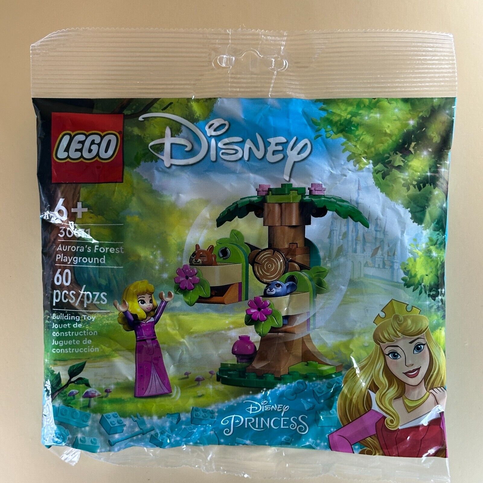 LEGO Disney Minifigure Aurora's Forest Playground - Polybag 30671 ...