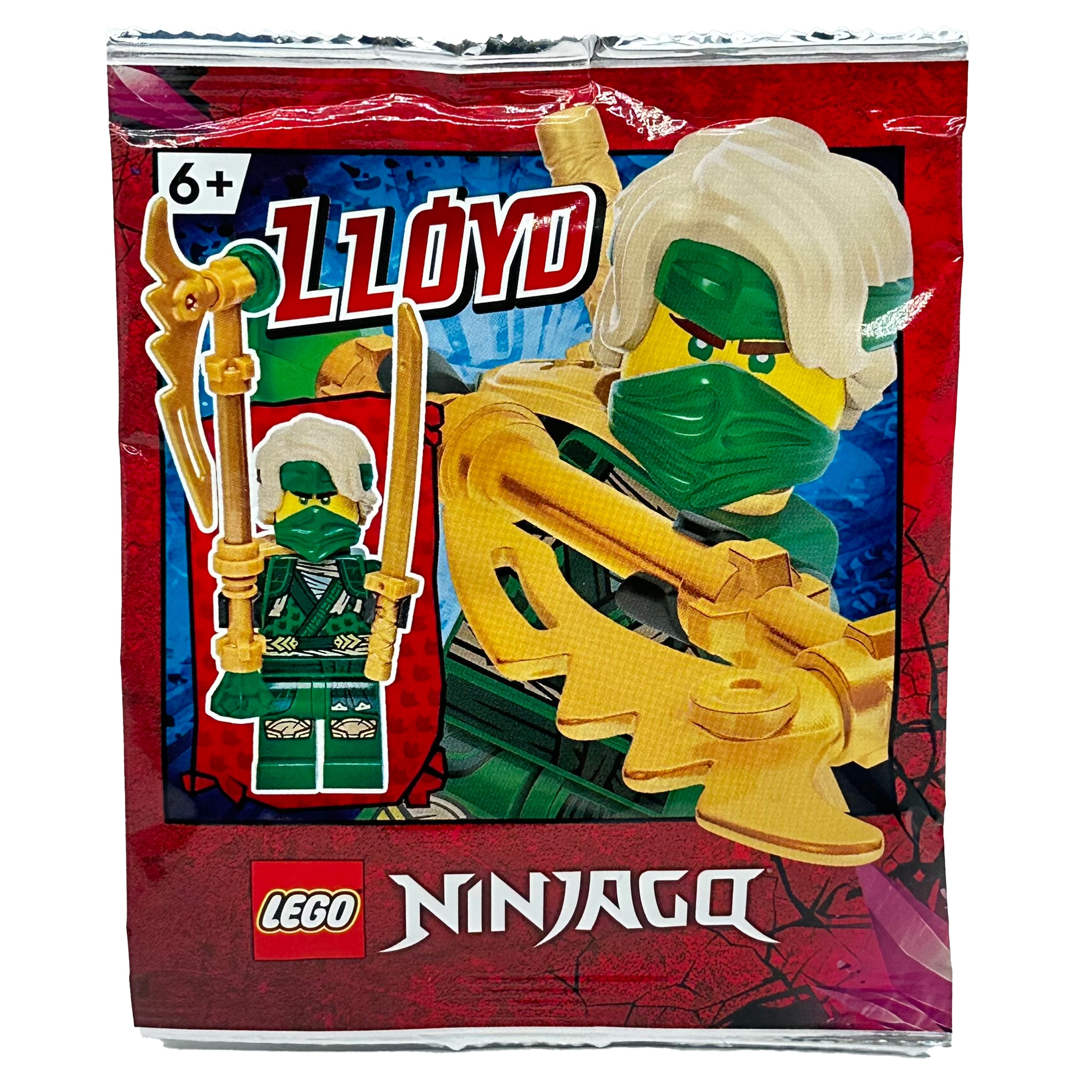 LEGO Ninjago Lloyd with Katana and Scythe - Foil Pack (EU Exclusive) 8 ...