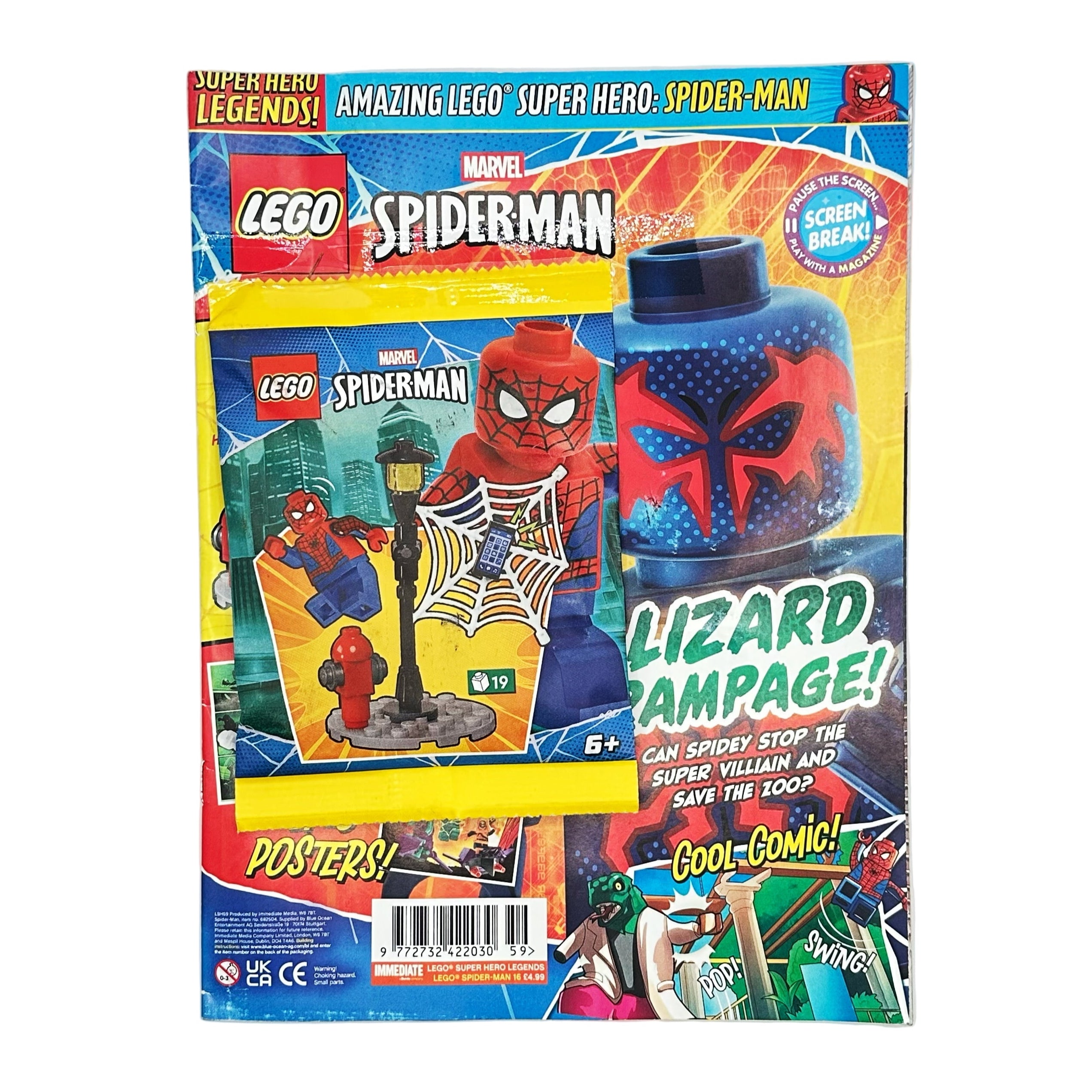 LEGO® Super Hero Legends Spider-Man Magazine Issue #16 (English ...