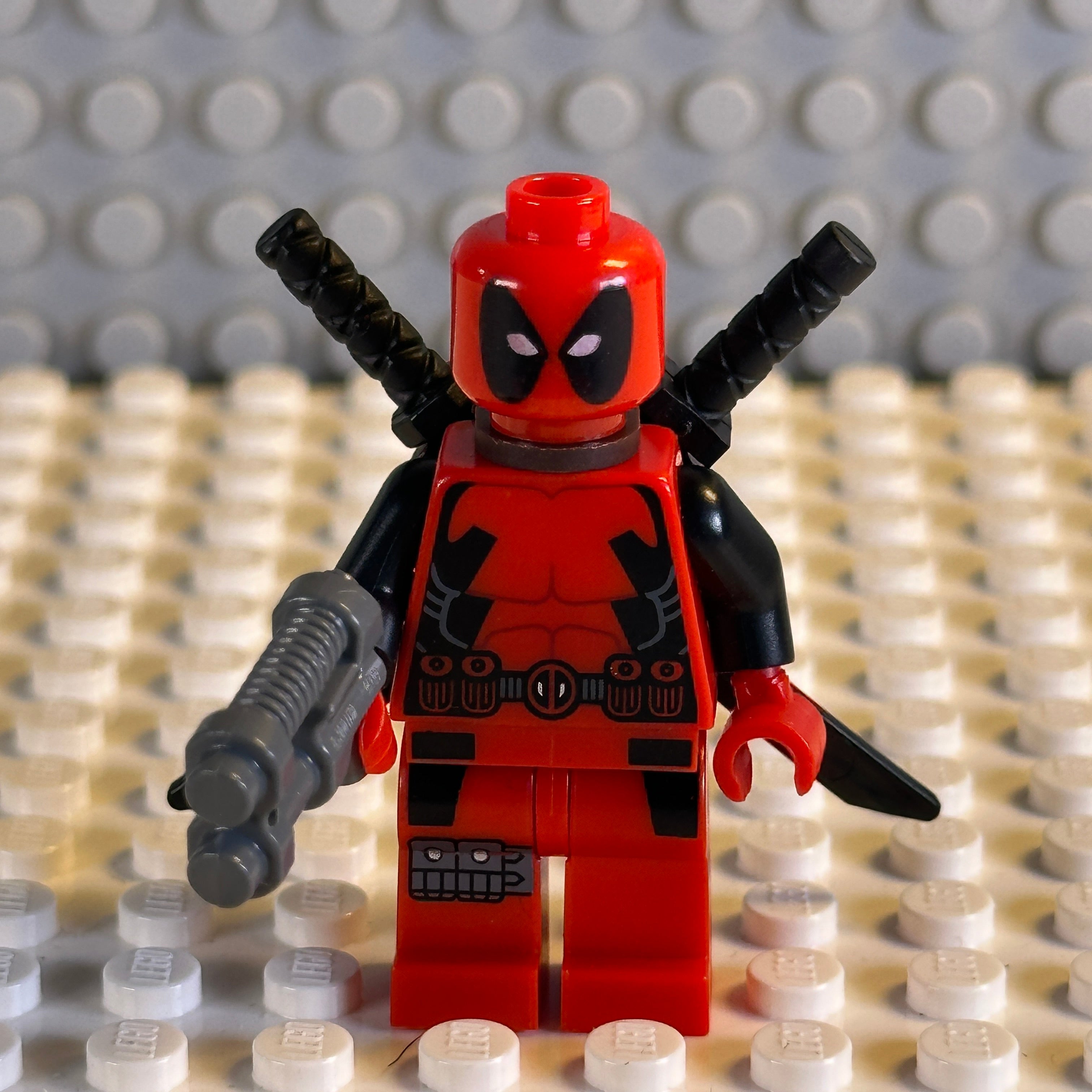 LEGO Deadpool Minifigure - 6866 Marvel X-Men - Chopper Showdown sh032 ...
